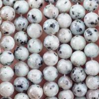 China 8MM Natural Kiwi Jasper Round Beads for Jewelry Making - 10 Strands MOQ, Custom OEM/ODM Available for sale