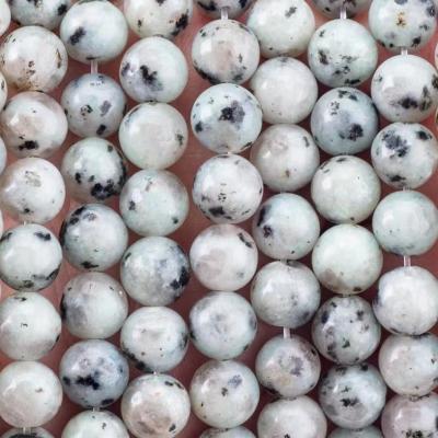 China 8MM Natural Kiwi Jasper Round Beads for Jewelry Making - 10 Strands MOQ, Custom OEM/ODM Available for sale