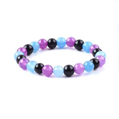 China Handmade Elastic Natural Crystal Gemstone Empowerment Bracelets 4mm 6mm 8mm 10mm 12mm Custom Sizes with Healing Energy Properties for sale