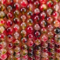 China 8mm Clear Flower Agate Stone Beads 45cm Strand for Jewelry Making DIY Healing for sale