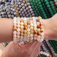 China 8mm Afghan Jade Gemstone Beads 45cm Strand Healing Crystal Stone for Jewelry Making for sale