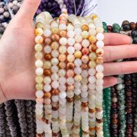 China 8mm Afghan Jade Gemstone Beads 45cm Strand Healing Crystal Stone for Jewelry Making for sale