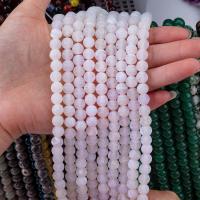 China Natural White Weathered Agate Loose Bead Strands 4-12mm Round Semi Precious Stone for DIY Jewelry Making for sale