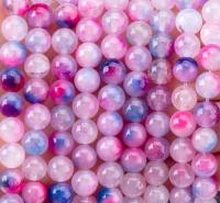 China Natural Orchid Agate Loose Bead Strands 4-12mm Semi Precious Stone for DIY Jewelry Making for sale