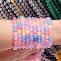 China 4/6/8/10/12mm Natural Pink Morganite Gemstone Beads Support Customization for sale