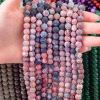 China Dream Weathered Agate Loose Bead Strands 4-12mm Natural Stone for DIY Jewelry Making for sale
