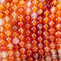 China 8mm Fire Quartz Gemstone Beads 45cm Strand Healing Crystal for Jewelry Making for sale