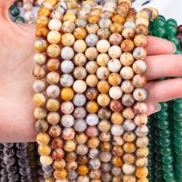 China Crazy Lace Agate Gemstone Beads 8mm 45cm Strand for Jewelry Making DIY Healing for sale