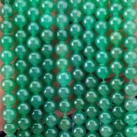 China 8mm Darker Green Aventurine Round Loose Beads Bulk for Jewelry Making 10 Strands for sale
