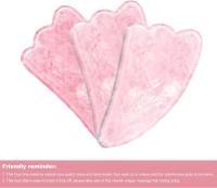 China Natural Pink Rose Quartz Gua Sha Board - 100% Crystal Stone Facial Massage Tool for Face, Neck & Back Care for sale