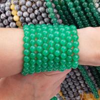 China 8mm Green Aventurine Gemstone Beads 45cm Strand Healing Crystal for Jewelry Making for sale