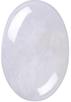 China Natural Clear Quartz Palm Stone 6x4x2cm 71g for Reiki Energy Chakra Meditation and Anxiety Relief for sale