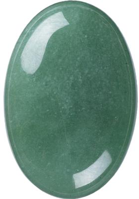 China Natural Polished Green Aventurine Palm Stone 6x4x2 cm 71g for Stress Relief and Home Decoration for sale