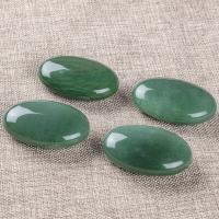 China Natural Polished Green Aventurine Palm Stone 6x4x2 cm 71g for Stress Relief and Home Decoration for sale