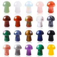 China Natural Gemstone Mushroom Crystal 20mm for DIY Jewelry Making Healing Stone for sale