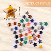 China Natural Crystal Star Stone 20mm Healing Gemstone for DIY Jewelry Making Bulk Wholesale for sale