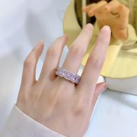 China Deluxe 925 Sterling Silver Zircon Bridal Ring - Customizable Size with 1 Piece MOQ for Wedding and Engagement Jewelry for sale