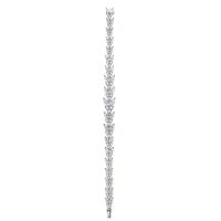 China 18K Gold Wheat Ear Moissanite Tennis Bracelet - Customizable Size 1 Piece MOQ for Engagement Jewelry for sale