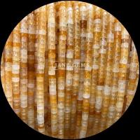 China Natural Gemstone Rondelle Beads 2x4mm Drum Shape Loose Strands for Jewelry Making for sale