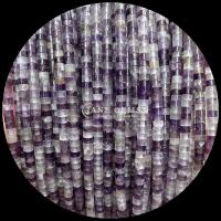 China Natural Crystal Gemstone Rondelle Beads Drum Shape 2x4mm Loose Bead Strands for Jewelry Making for sale