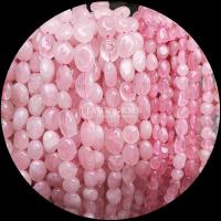 China Natural Crystal Gemstone Irregular Shape Loose Bead Strands 6x8mm 8x10mm Rose Quartz Amethyst Clear Quartz for sale