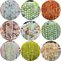 China Wholesale Round Natural Stone Beads 8mm Loose Gemstone Beads for DIY Jewelry Making for sale
