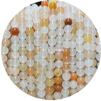 China Wholesale Natural Crystal Gemstone Round Beads 4mm 6mm 8mm 10mm 12mm Loose Spacer for Jewelry Making DIY for sale