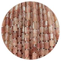 China Wholesale Natural Crystal Gemstone Cylinder Beads 4mm to 12mm Loose Beads for DIY Jewelry Making for sale