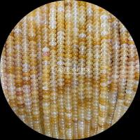 China Natural Crystal Gemstone Rondelle Abacus Shape 4x2mm Loose Bead Strands for Jewelry Making for sale