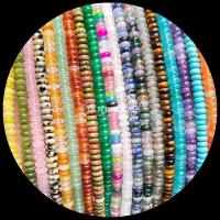 China Natural Crystal Gemstone Rondelle Abacus Shape 4x2mm Loose Bead Strands for Jewelry Making for sale