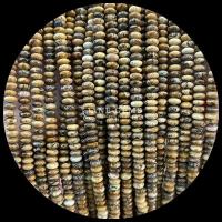 China Natural Crystal Gemstone Rondelle Abacus Shape Beads 4x2mm Loose Strands for Jewelry Making for sale