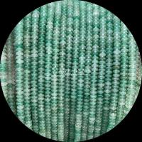 China Natural Gemstone Rondelle Abacus Shape Loose Bead Strands 4x2mm Sodalite Green Aventurine for Jewelry Making for sale