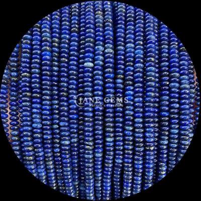 China Natural Gemstone Rondelle Abacus Shape Beads 4x2mm Pink Aventurine Lapis Lazuli Loose Strands for Jewelry Making for sale