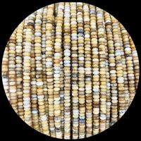 China Natural Gemstone Rondelle Abacus Shape Loose Bead Strands 4x2mm Custom Size for Jewelry Making for sale