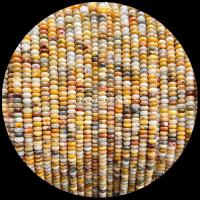 China Natural Gemstone Rondelle Abacus Shape Loose Bead Strands 4x2mm Custom Size for Jewelry Making for sale