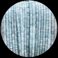 China Natural Gemstone Rondelle Abacus Shape Loose Bead Strands 4x2mm Custom Size for Jewelry Making for sale