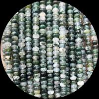 China Natural Gemstone Rondelle Abacus Shape Beads 4x8mm Golden Silk Opalite Loose Strands for Jewelry Making for sale