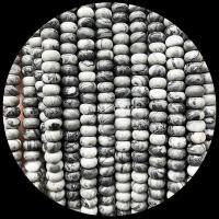 China Natural Gemstone Rondelle Abacus Beads 4x8mm Carnelian Clear Quartz Loose Strands for Jewelry Making for sale