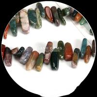 China Natural Gemstone Irregular Tooth Shape Lapis Lazuli Carnelian Chip Bead Strands 15-23mm for DIY Jewelry Making for sale