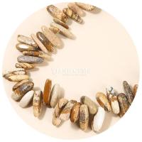 China Natural Gemstone Irregular Tooth Shape Beads 15-23mm Loose Strands for DIY Jewelry Making for sale