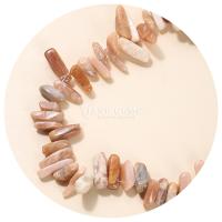 China Natural Gemstone Irregular Tooth Shape Beads 15-23mm Loose Strands for DIY Jewelry Making for sale
