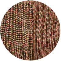 China Natural Crystal Gemstone Faceted Round Beads 2-4mm Loose Strands for Jewelry Making for sale