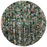 China Natural Crystal Gemstone Faceted Round Beads 2-4mm Loose Strands for Jewelry Making for sale