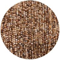 China Natural Crystal Gemstone Faceted Round Beads 2-4mm Loose Strands for Jewelry Making for sale