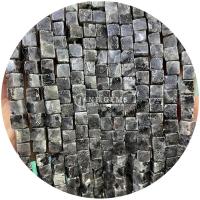 China Wholesale Natural Crystal Gemstone Cube Beads 4mm to 12mm Loose Stone Spacers for Jewelry Making for sale