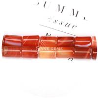 China Wholesale Natural Striped Agate Cylinder Beads 4mm to 12mm Loose for DIY Jewelry Making for sale