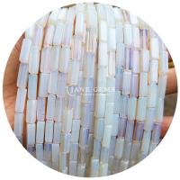 China Wholesale Rectangular Loose Gemstone Beads 4mm to 12mm Spacers for DIY Jewelry Making for sale