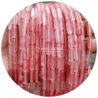 China Wholesale Rectangular Loose Gemstone Beads 4mm to 12mm Spacers for DIY Jewelry Making for sale