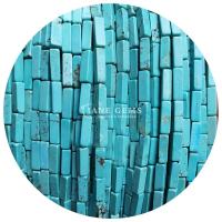 China Wholesale Rectangular Loose Gemstone Beads 4mm to 12mm Spacers for DIY Jewelry Making for sale