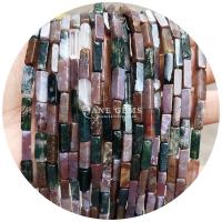 China Wholesale Rectangular Loose Gemstone Beads 4mm to 12mm Spacers for DIY Jewelry Making for sale